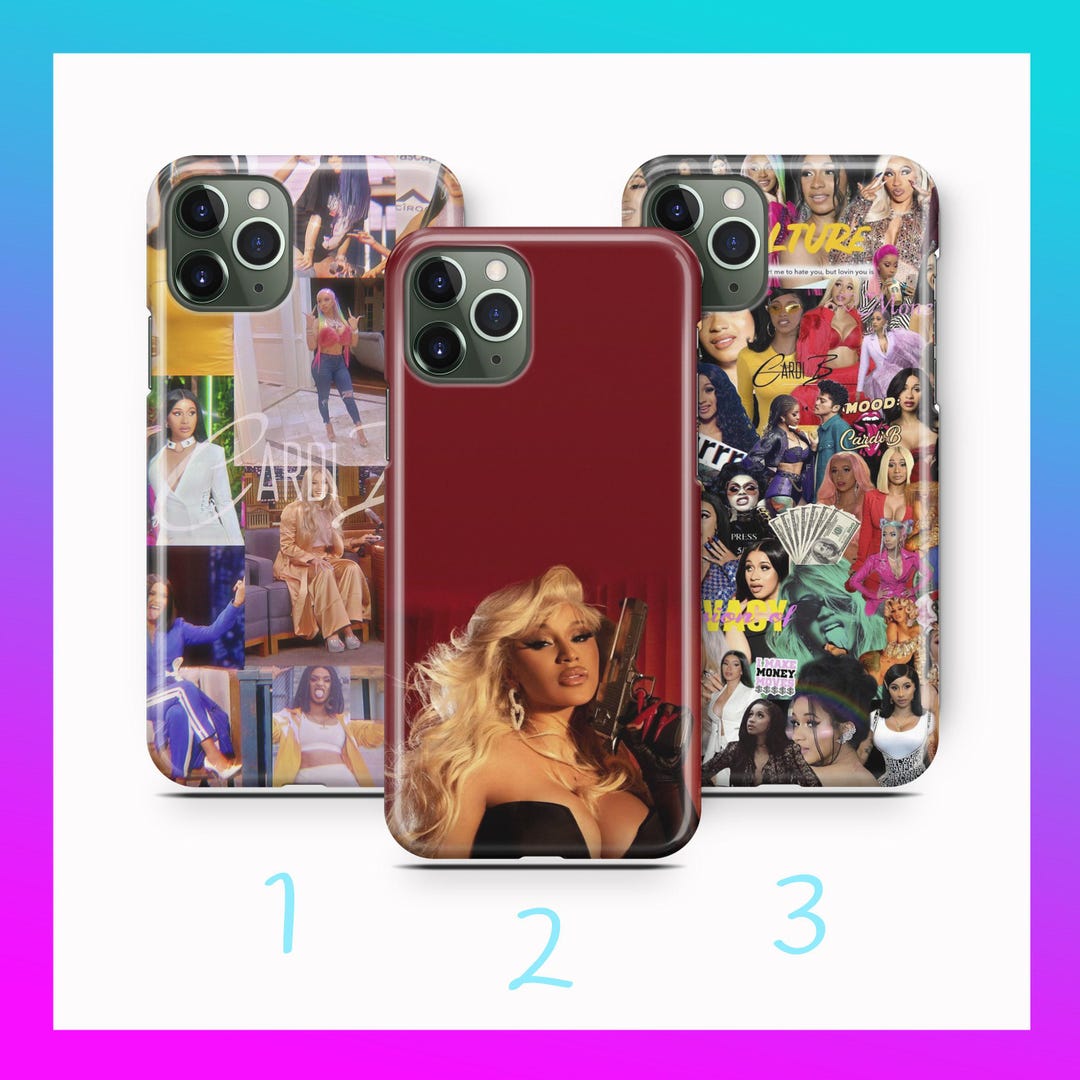 Cardi B D8 Phone Case for Apple iPhone 11 12 13 14 15 16 E 17 Air PRO ...