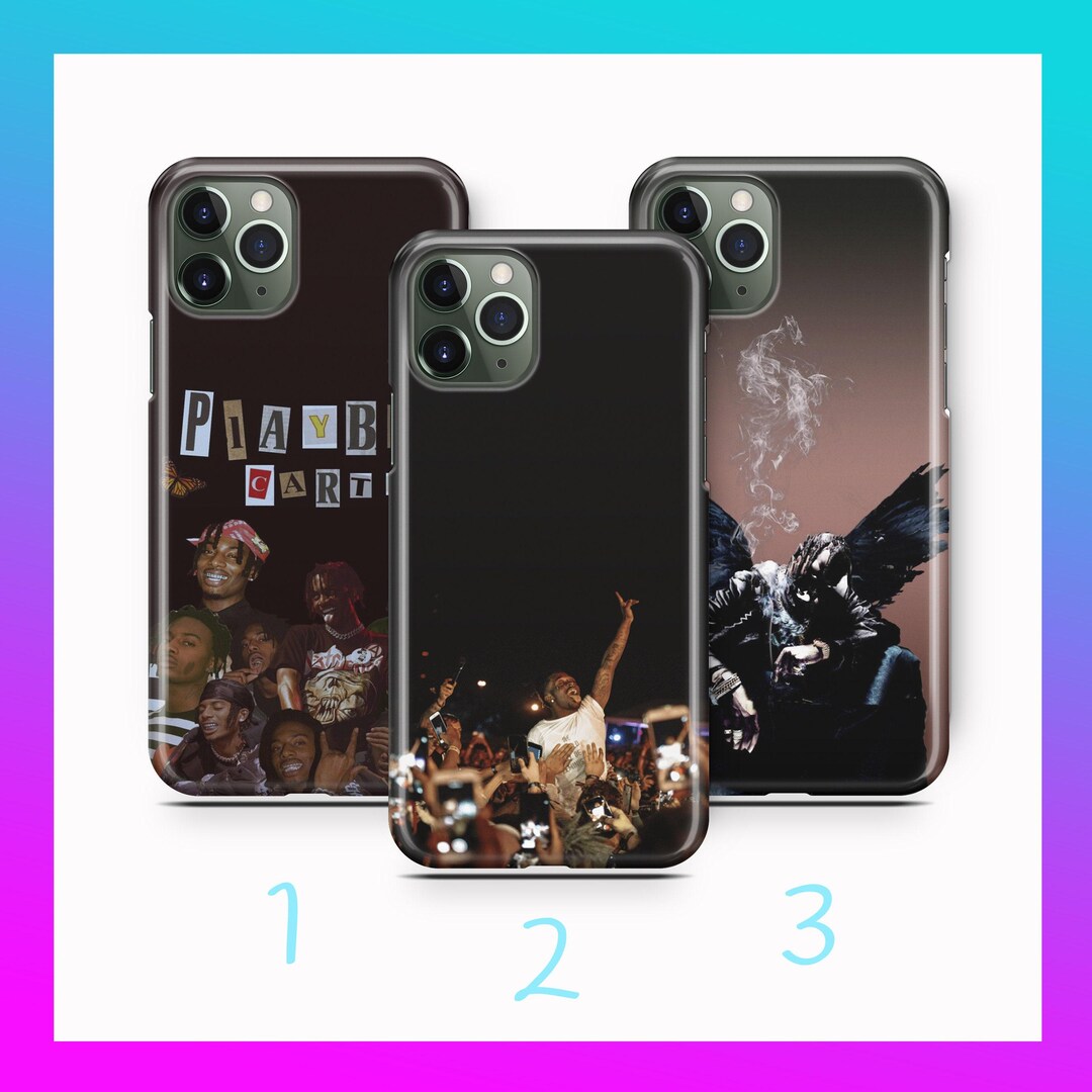 Playboi Carti D6 Phone Case for Apple iPhone 11 12 13 14 15 16 E 17 Air ...