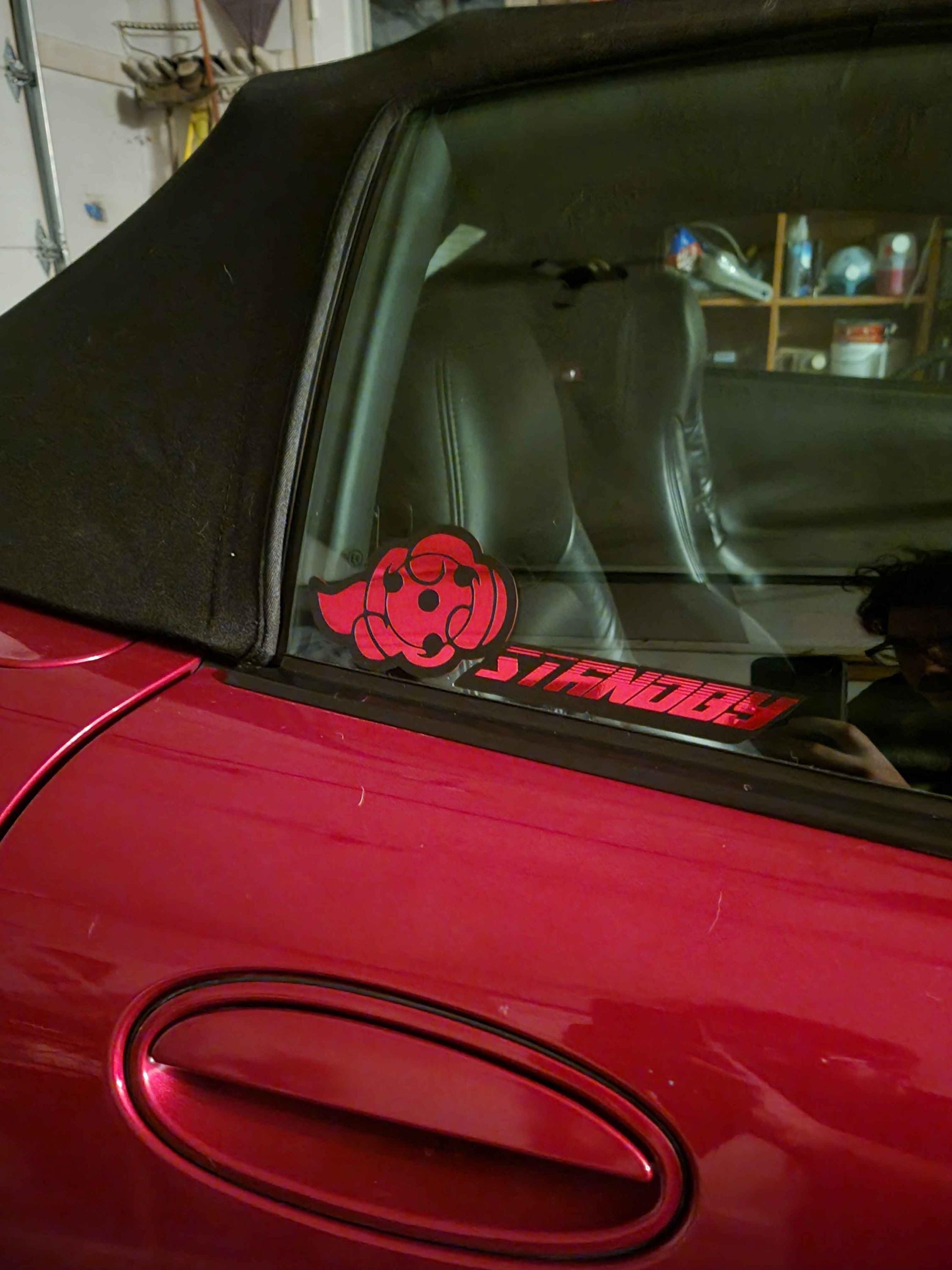 Sharingan Cloud Car Decal | Naruto Akatsuki Cloud Sharingan Eye ...