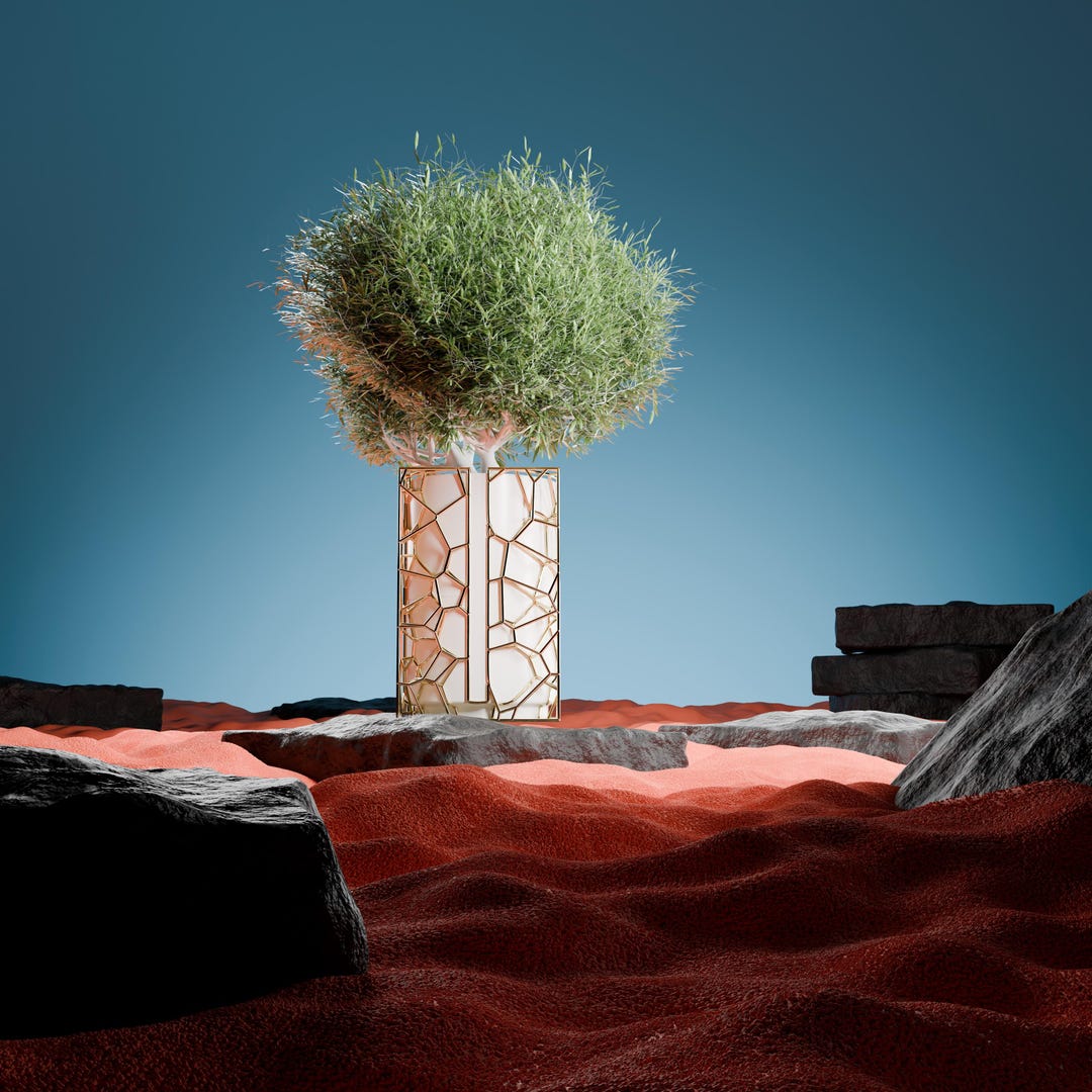 Vase Planter Metal Frame Parametric Wireframe Solidbody 3d Model - Etsy