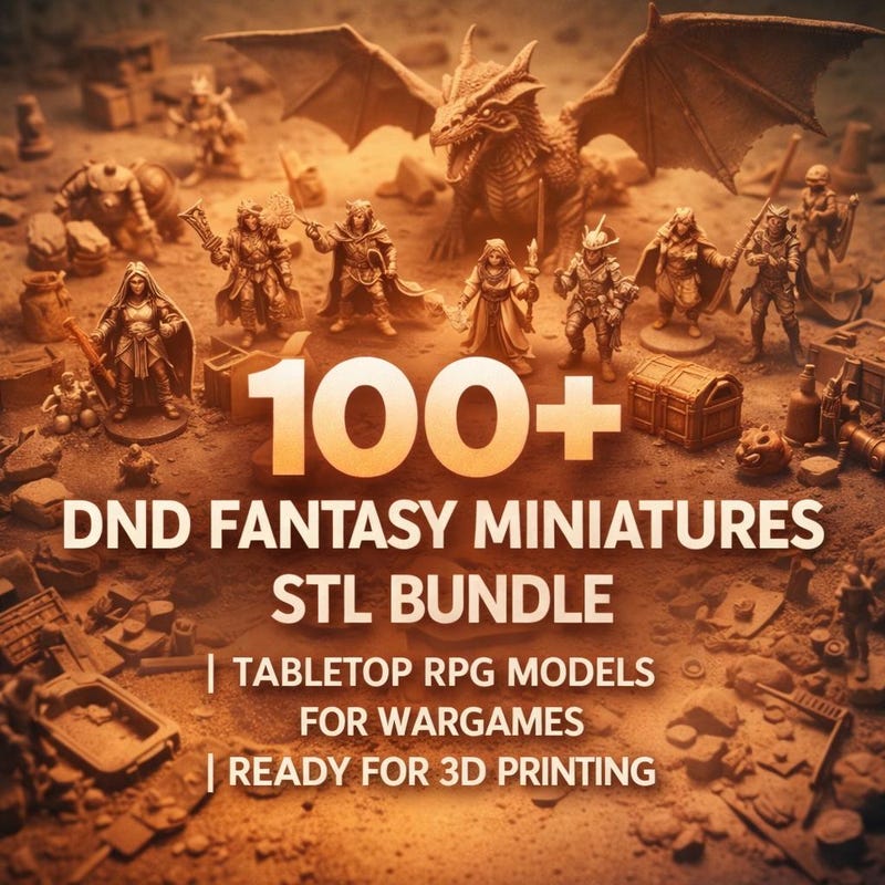D N D Miniatures Stl - Etsy UK