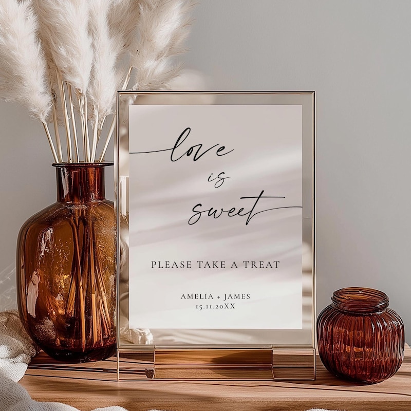 Sweets Table Sign - Etsy