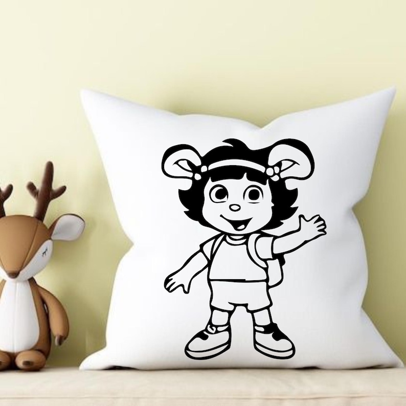 Dora the Explorer SVG Bundle, Dora & Boots PNG, Kids Coloring Clipart ...