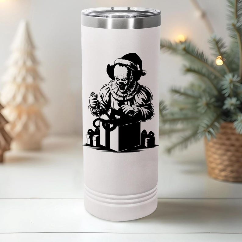 Pennywise Christmas SVG, Scary Clown Holiday PNG Bundle, Spooky Xmas ...