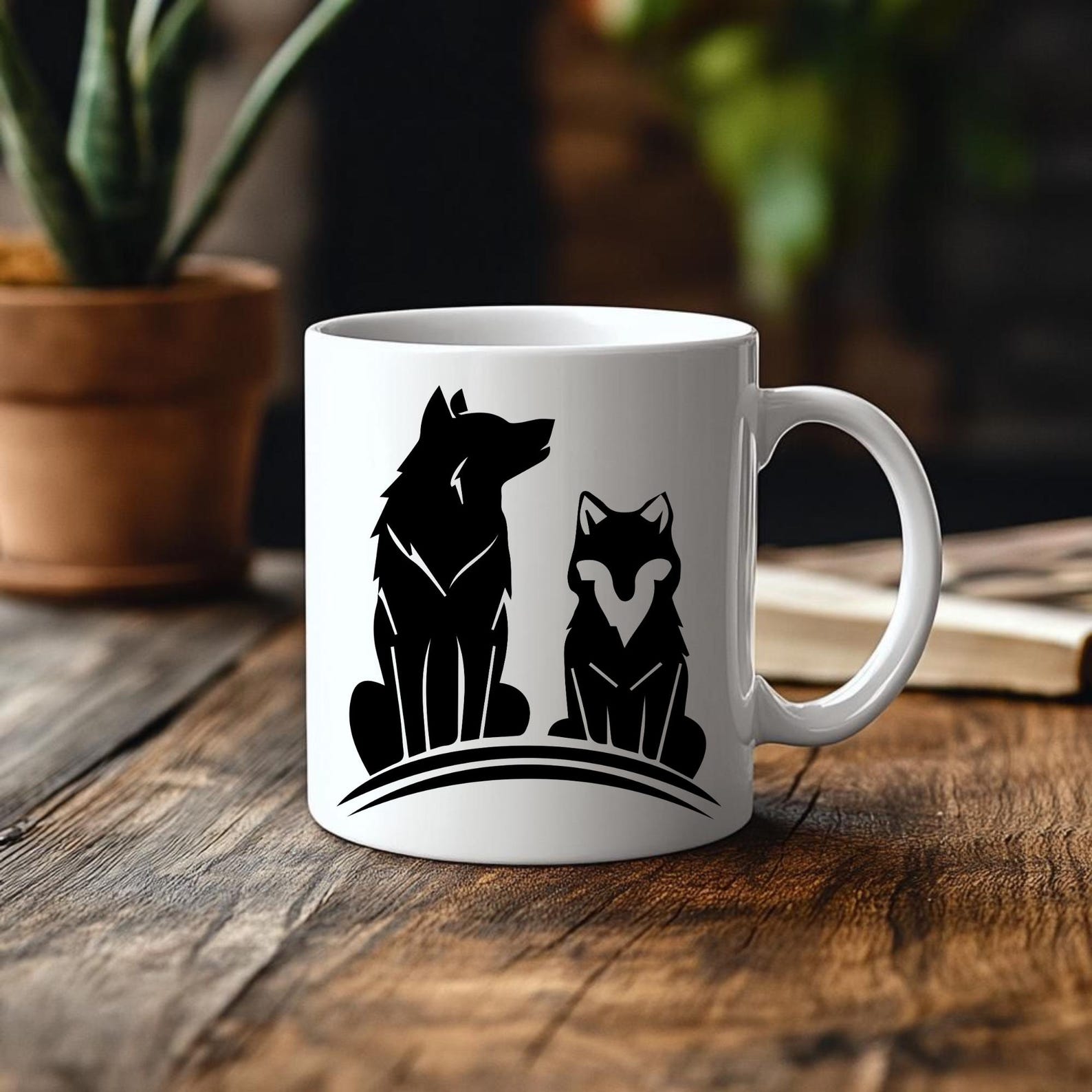 Fox Logos SVG Bundle: Silhouette Clipart, Cut Files (digital Download ...