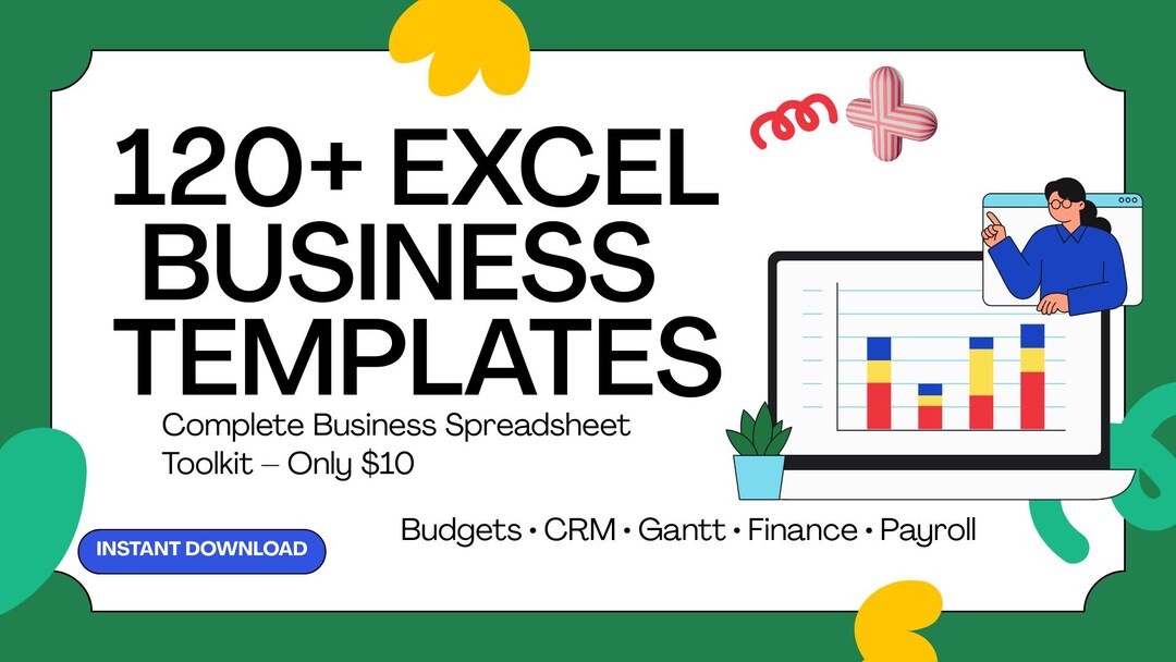 120+ Excel Templates for Business Budget, CRM, Gantt Chart, Invoice ...