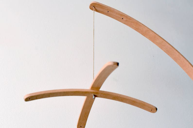 Baby Crib Wooden BEECH Mobile Arm Baby Mobile Stand Nursery - Etsy