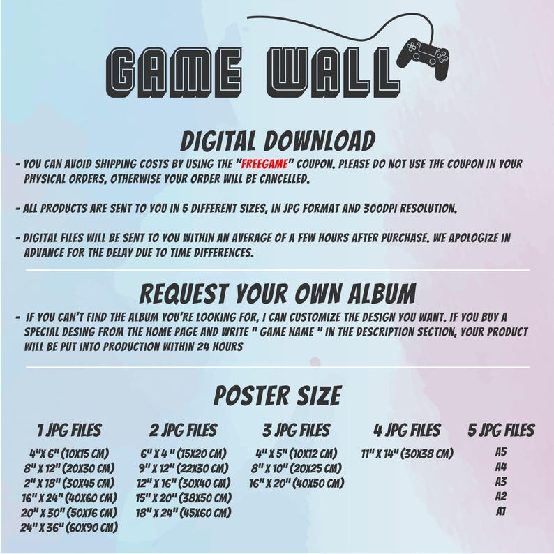 Minecraft Poster, Gaming Room Poster, Gaming Wall Poster, Gaming Print ...