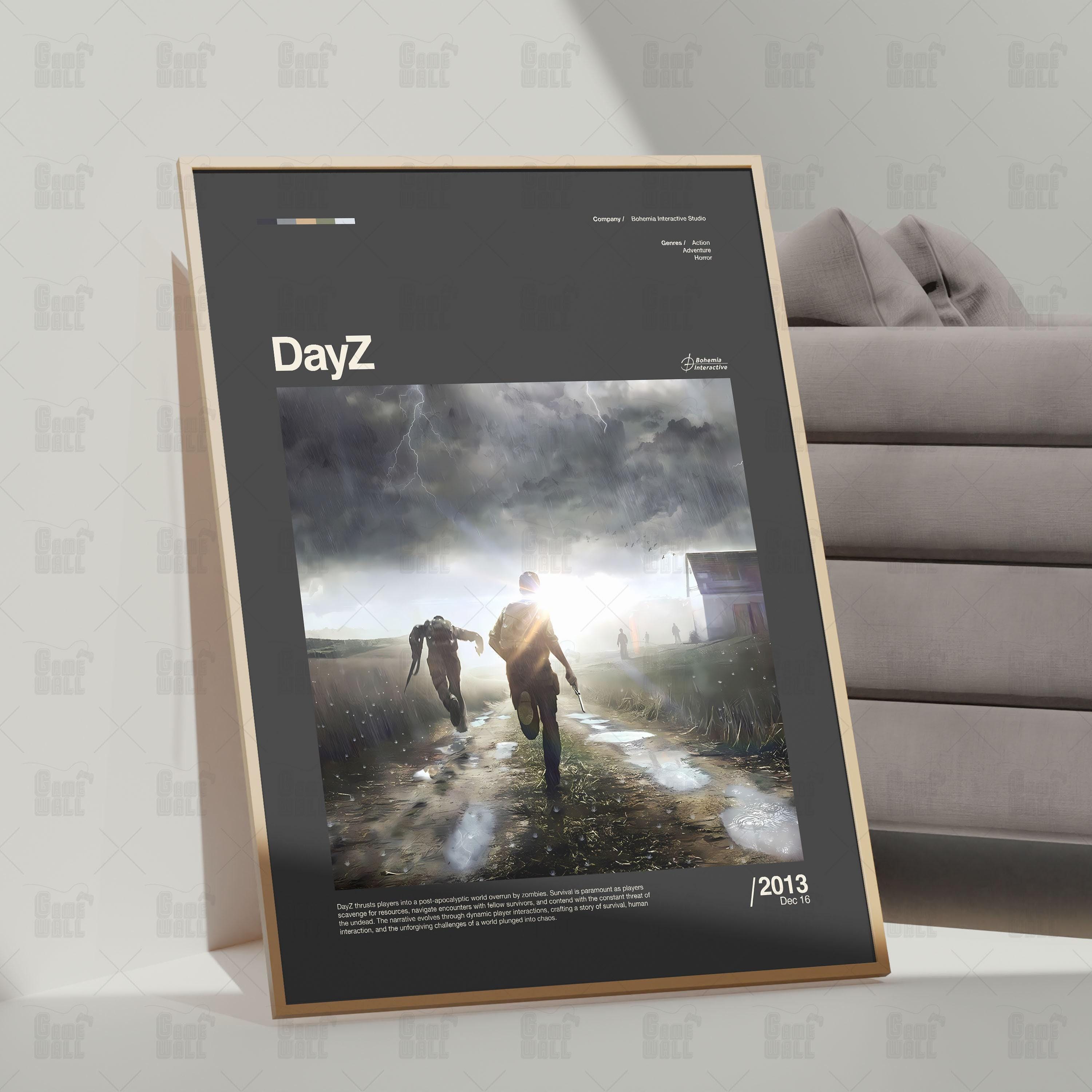 Dayz Poster, Gaming Room Poster, Gaming Wall Poster, Gaming Print ...