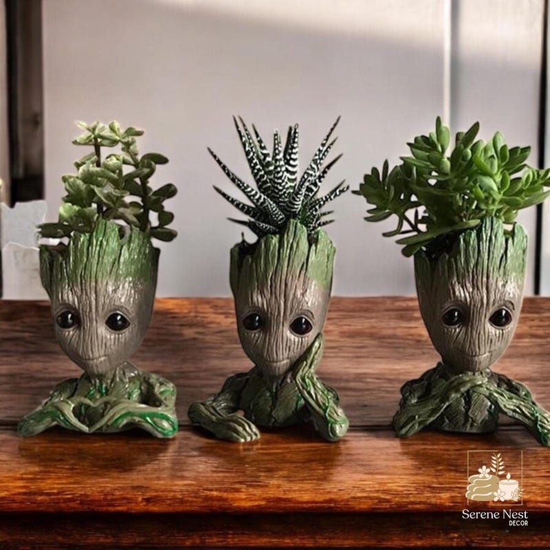 Groot Flower Pot - Etsy