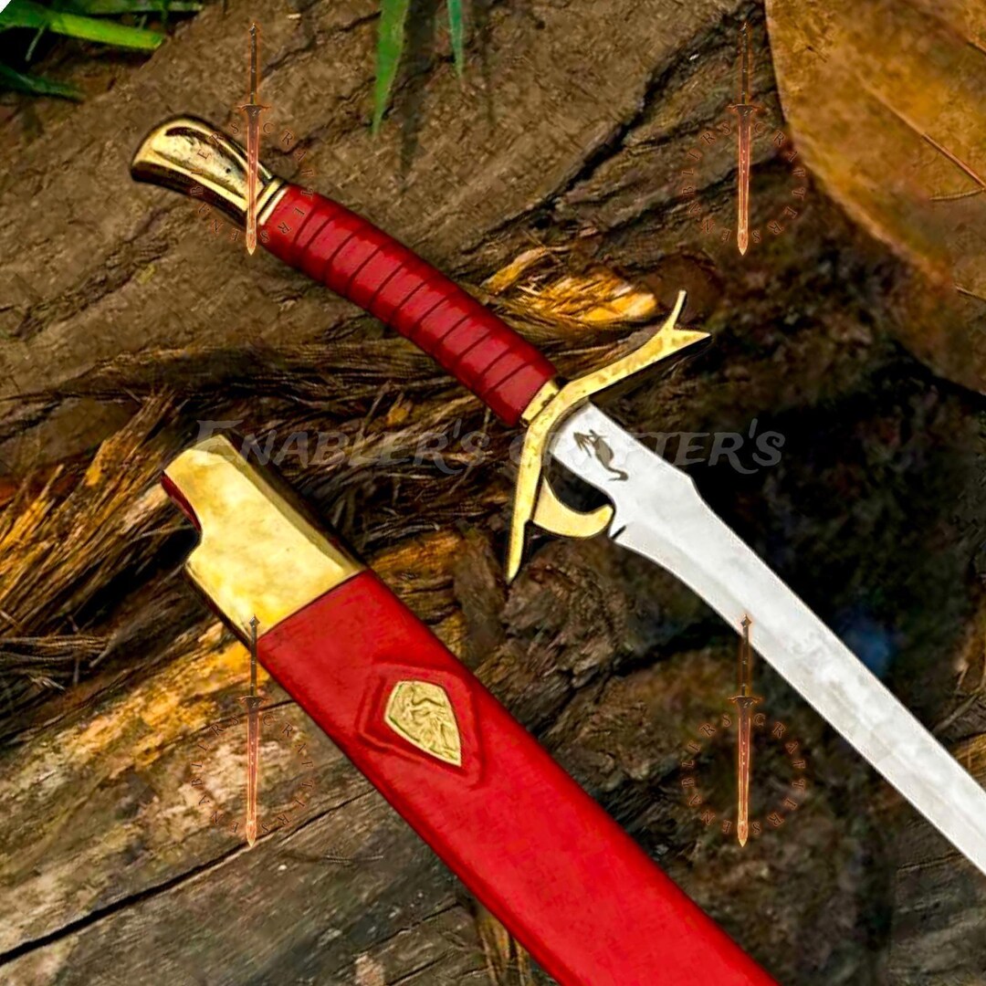 Hand Forged Viking Sword, Heron Mark Sword | Wheel of Time Replica ...