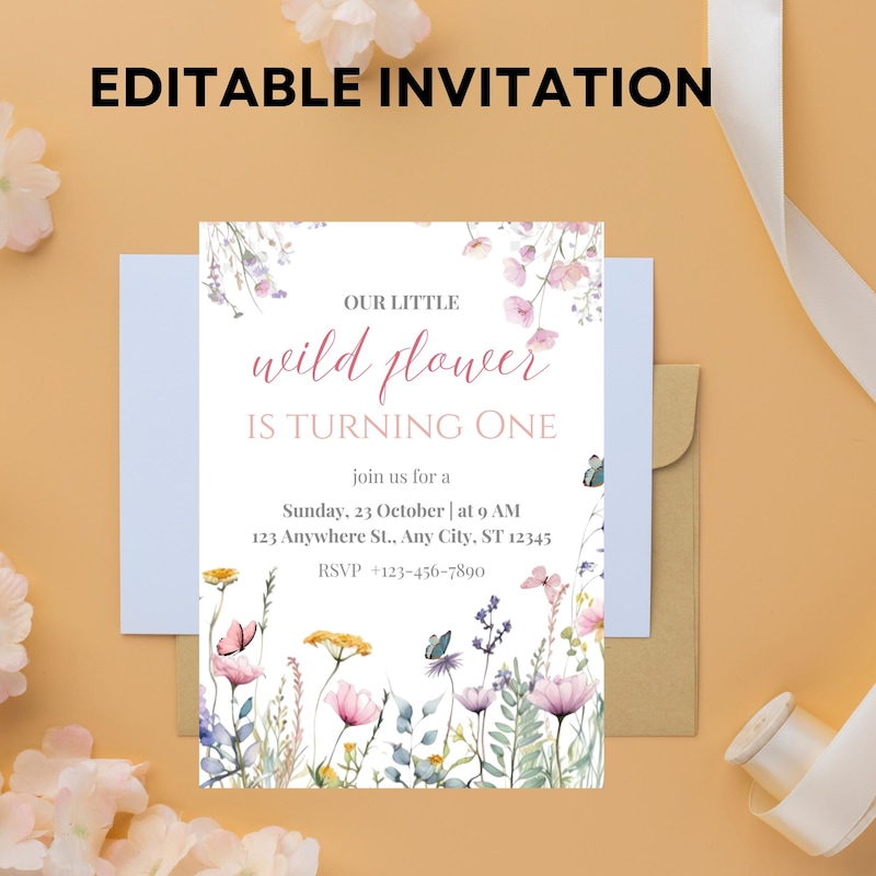 Flower Girl Invite - Etsy