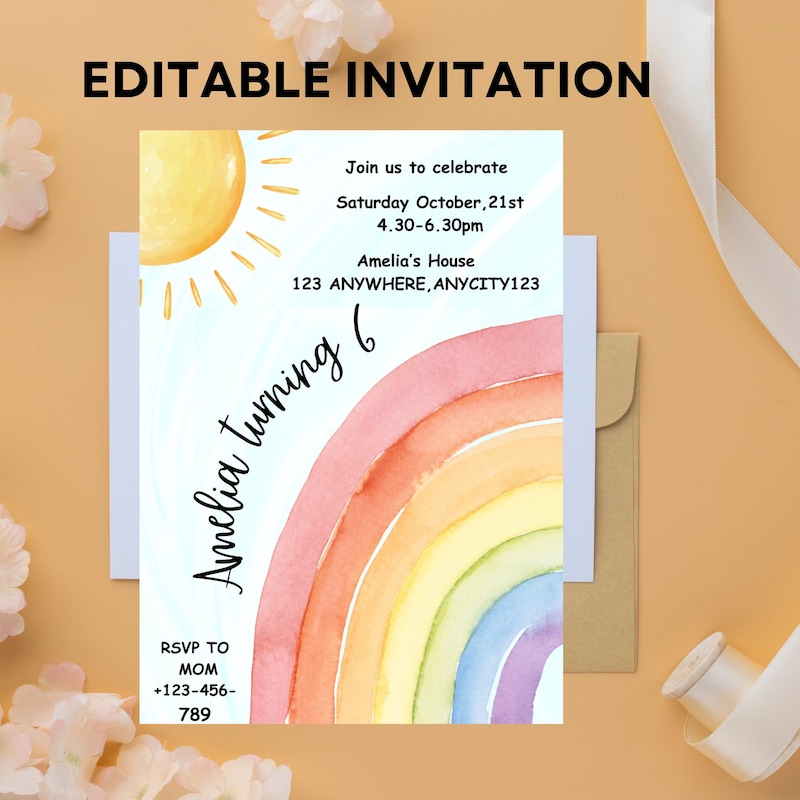 Rainbow Theme - Etsy