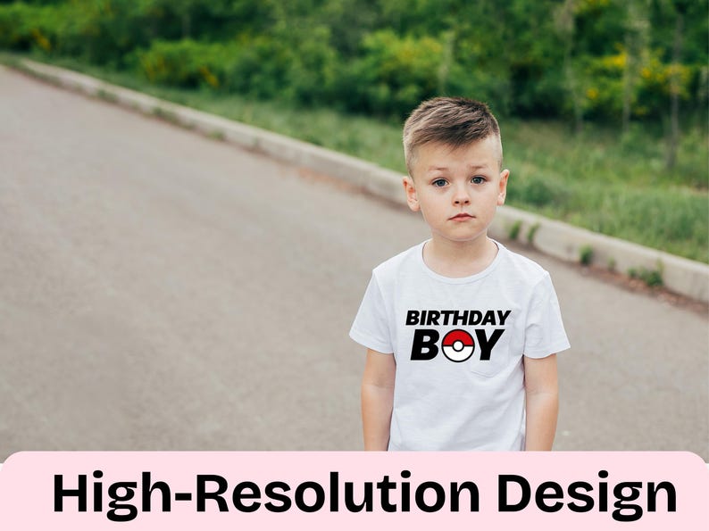 Pokemon Birthday SVG Bundle | Birthday Boy Font, Number Letters ...
