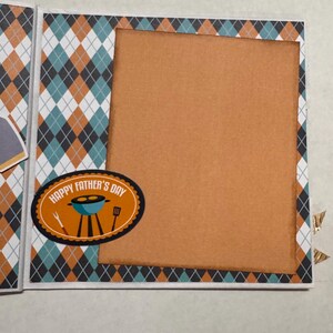 Mothers & Fathers Day Scrapbooks: 6x6 Paper Bag Photo Albums - Set of 2 ...