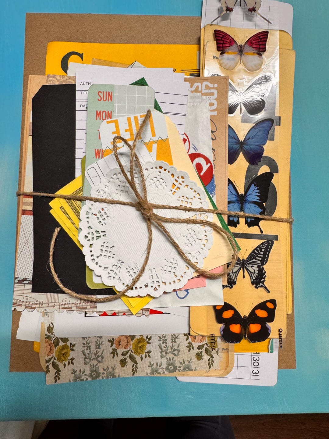 Vintage Ephemera Paper Pack: Mixed Media Scrapbooking Collage Kit - Etsy