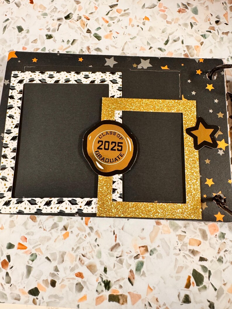 2025 GRADUATING CLASS, Graduation Scrapbook, Chipboard Album ...