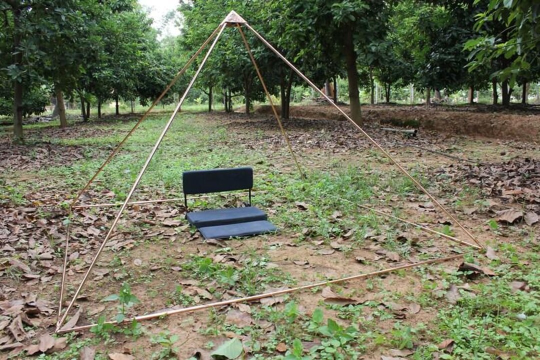 Buy Copper Lite Duty Giza Meditation Pyramid 6 Feet Base With 5 Corner ...