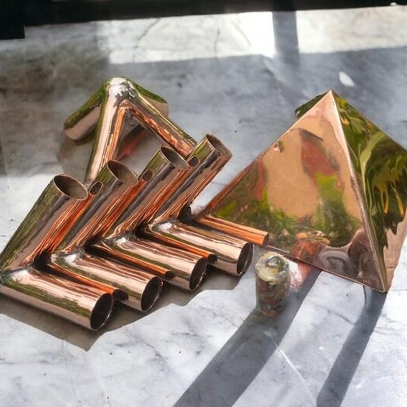 Giza Copper Pyramid - Etsy