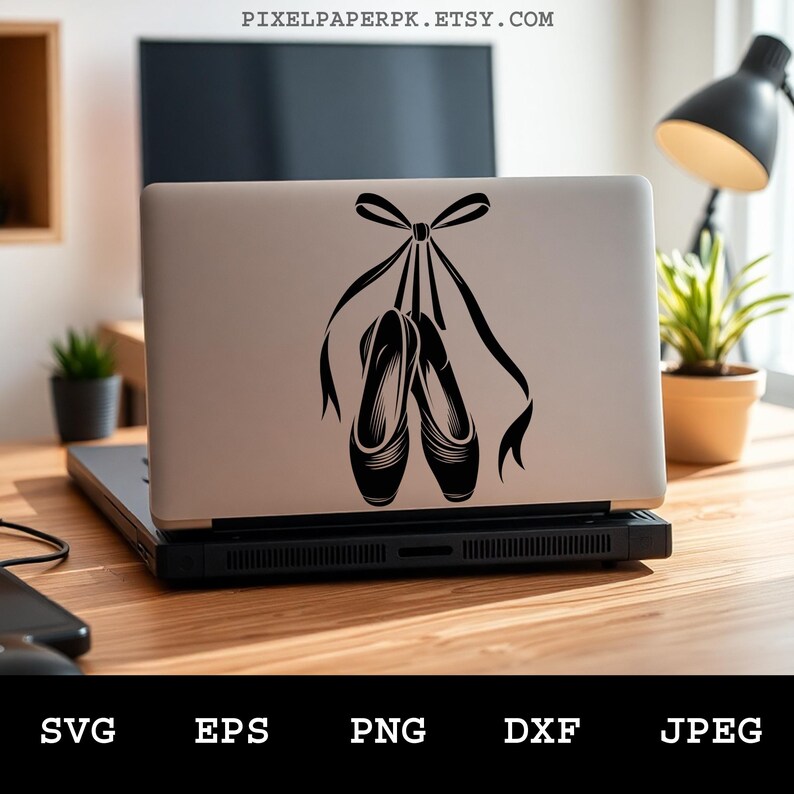 Ballet Shoes Svg, Eps, Png, Dxf, Jpeg Digital Download – Dance Clipart ...