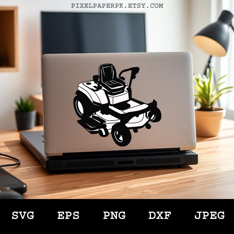 Zero Turn Lawn Mower Svg, Eps, Png, Dxf, Jpeg Digital Download ...