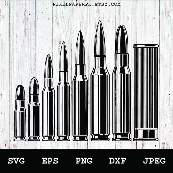 Firearms Vinyl Decals - Etsy