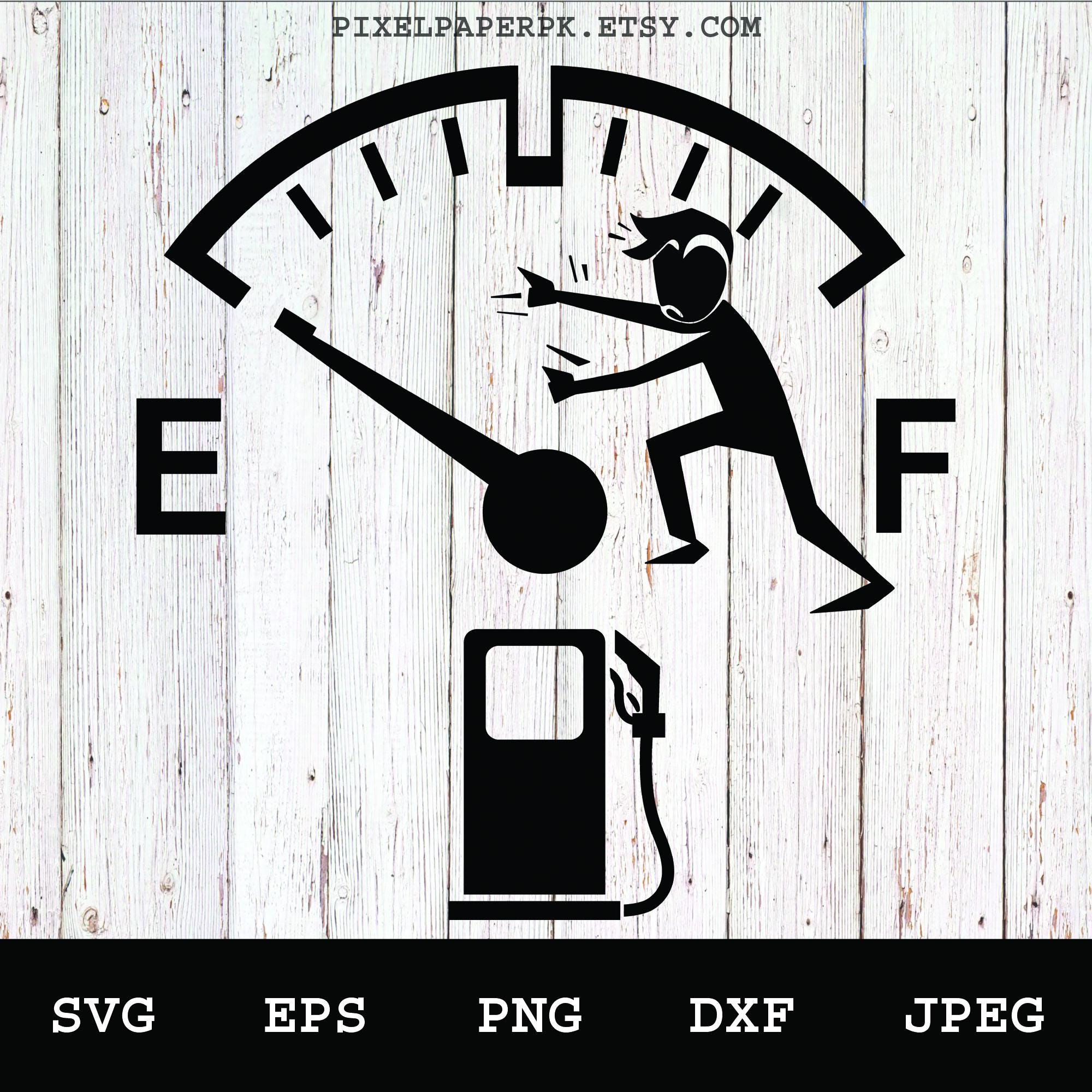Gas Tank Decal Svg, Eps, Png, Dxf, Jpeg Digital Download – Automotive ...