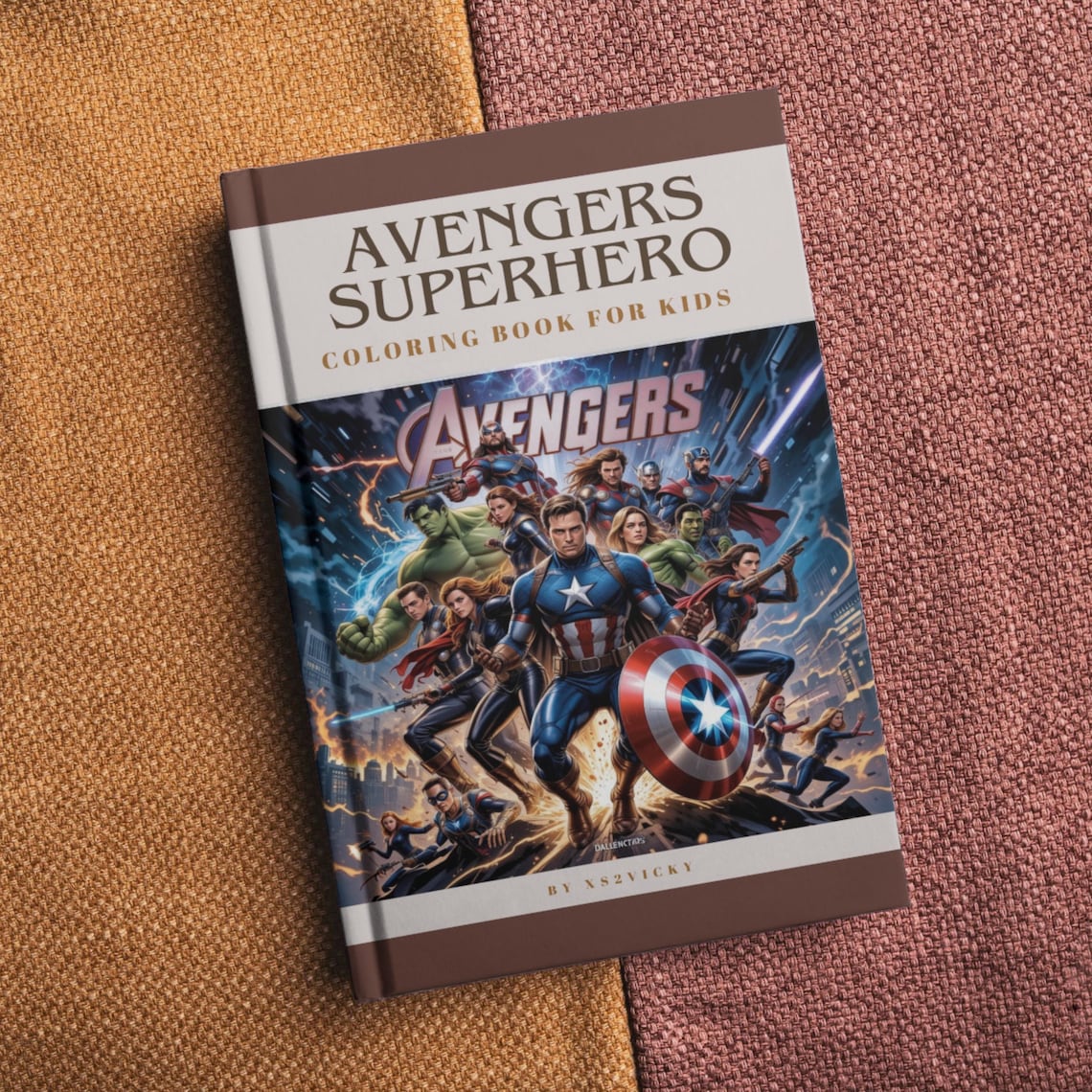 Avengers Superhero Coloring Book | Marvel Heroes Coloring Pages for ...