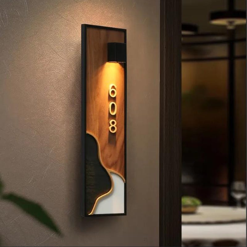 Hotel Room Number Plates - Etsy