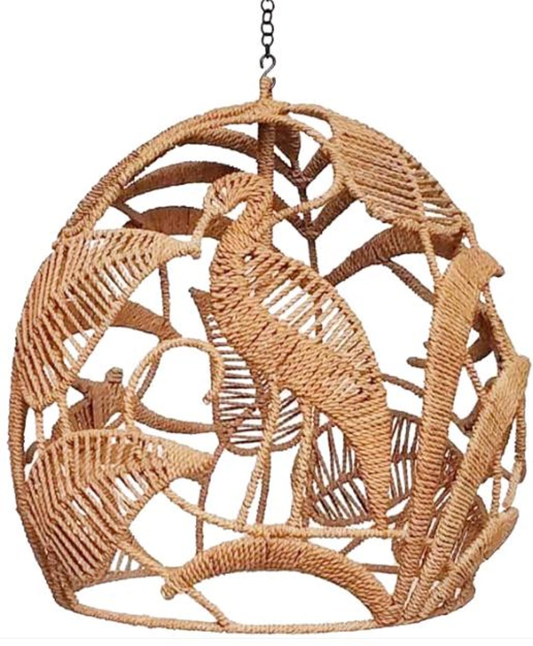 Woven Monkey Chandelier - Etsy