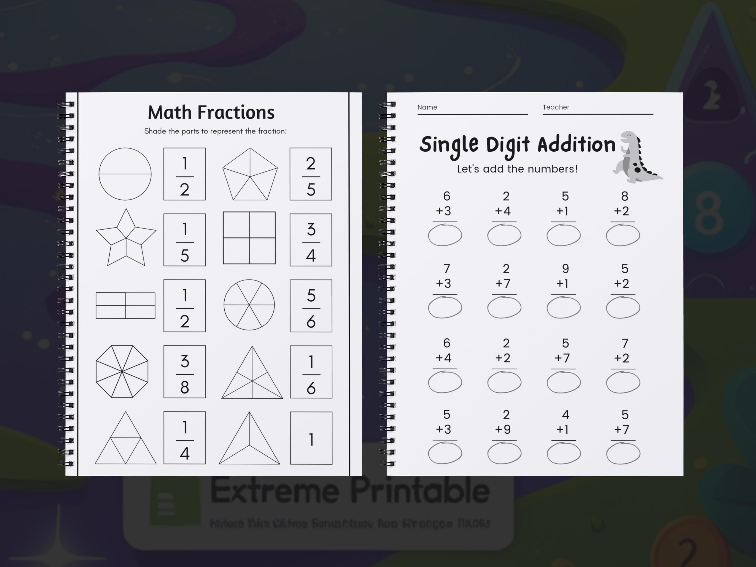 Math Activity Worksheets – Fun & Engaging Printable Math Practice ...