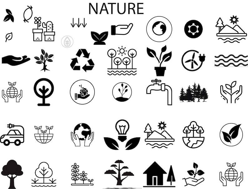 SVG Mega Bundle 5000+ Icons | Education | Social Media | Technology ...