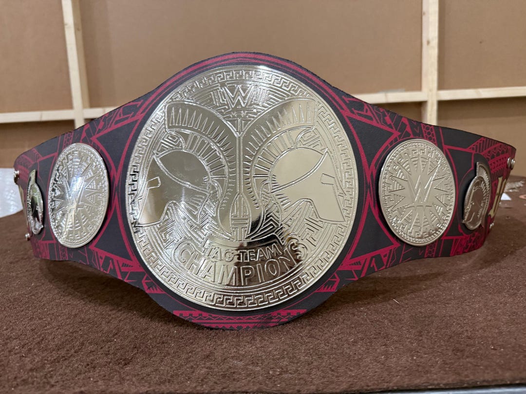 Handmade USOS Tag Team Championship Belt - USOS World Heavyweight ...