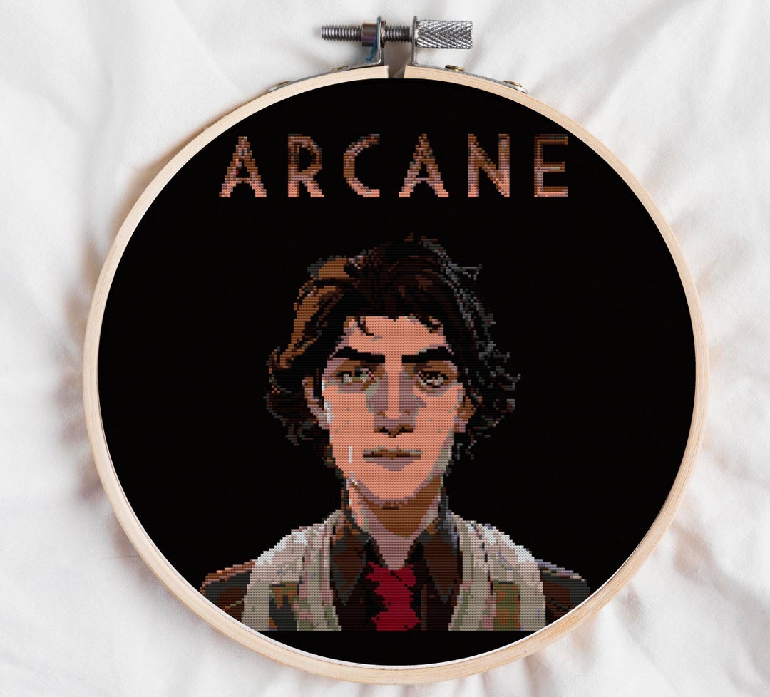 Viktor Arcane Cross Stitch Pattern: League of Legends Anime (PDF ...