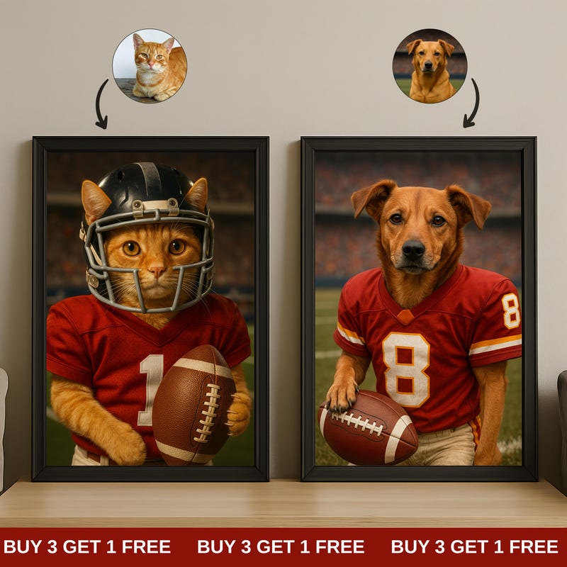 Pet With Football Team - Etsy