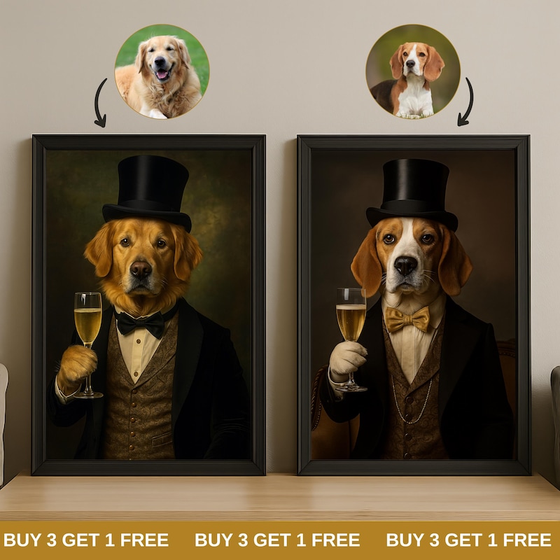 Animals in Suits - Etsy