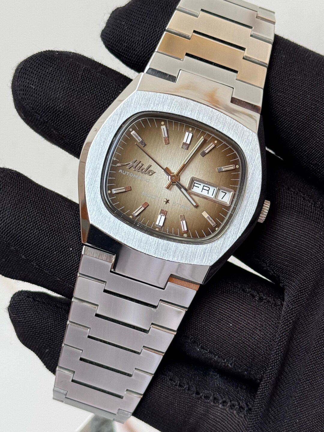 Vintage Mido Multi Star Automatic N.o.s Day/date Men's Wristwatch Swiss ...