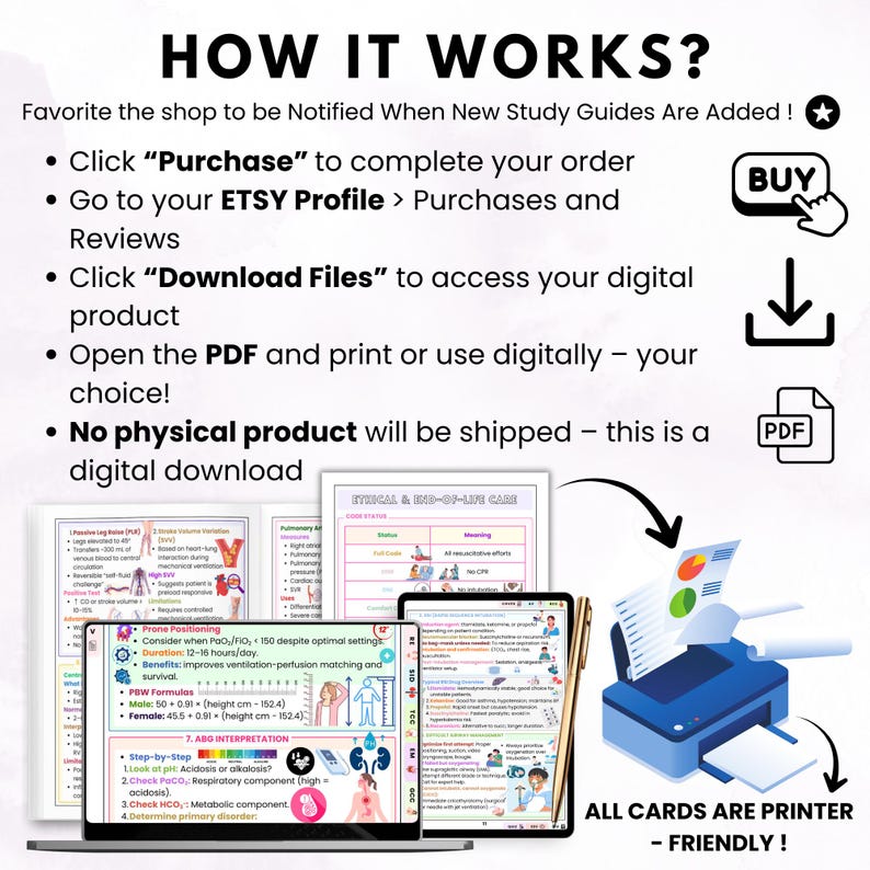 Critical Care Nursing Cheat Sheet | ICU Nursing Study Guide PDF ...