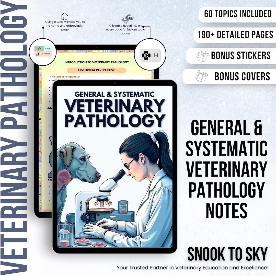 General Systematic Vet Pathology Notes Hyperlinked, Updated 2025-26 ...