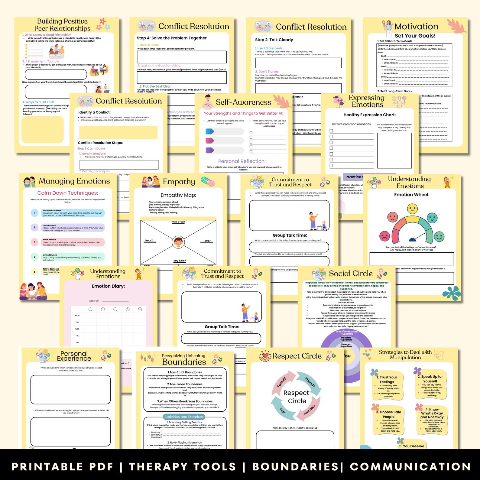 40+ Sheet Healthy Vs Unhealthy Relationship Book, Toxic Relationship ...