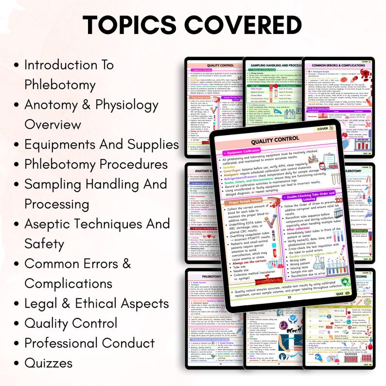 Phlebotomy Study Guide | Nursing Study Material | Anatomy Physiology ...