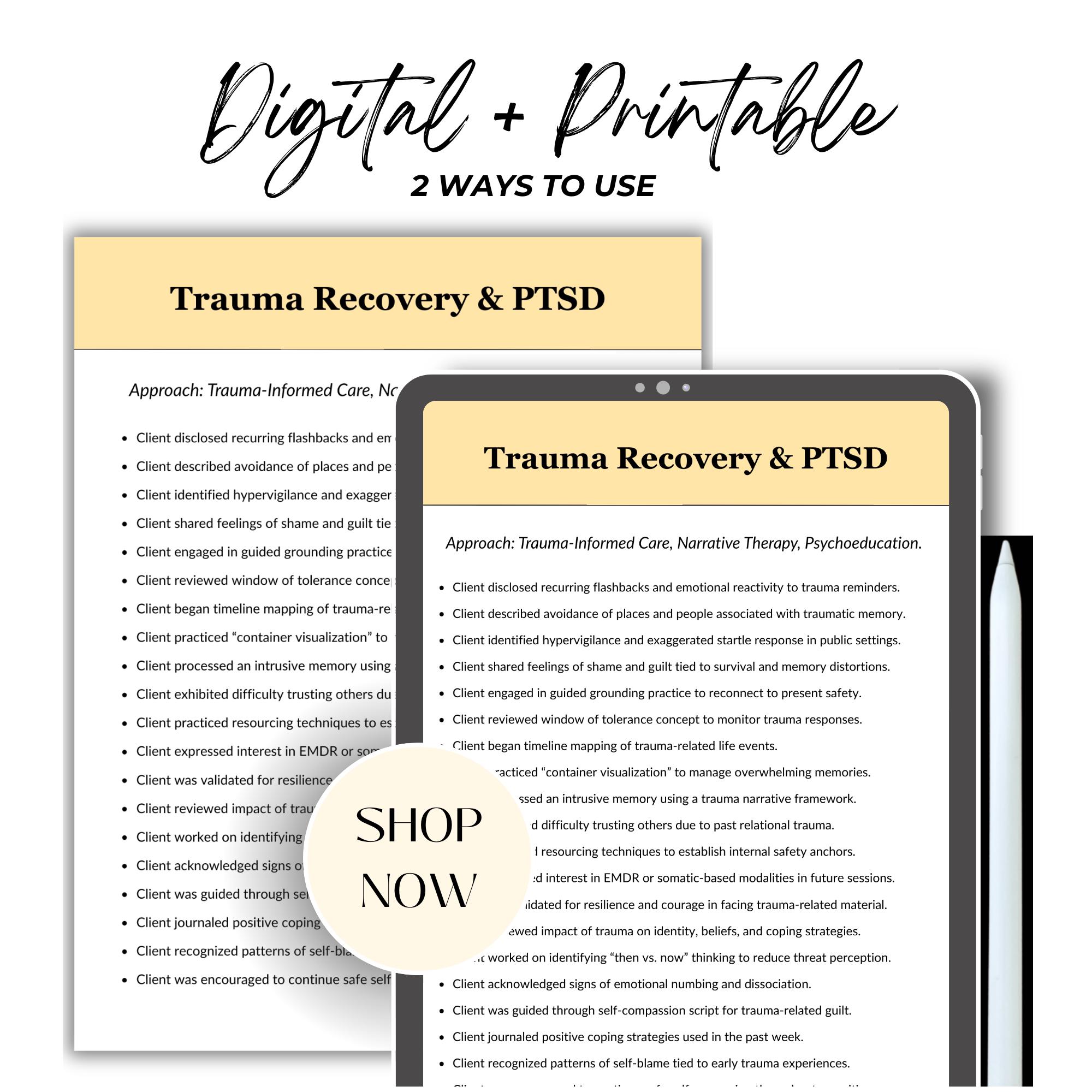Therapy Progress Notes Cheat Sheet 150 Pages , Note Taking for Therapy ...