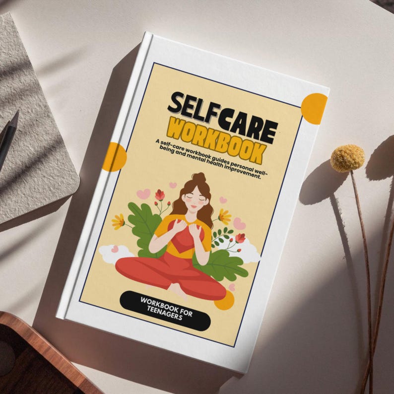 Self Care Worksheet, Self Care Workbook, Self Love, Burnout, Stress ...