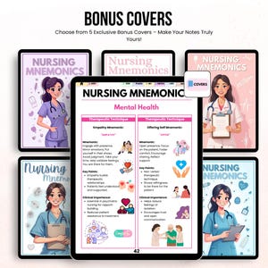 Nursing Mnemonics Cheat Sheet, 5+ Topics, Bonus Nursing Report Sheet ...