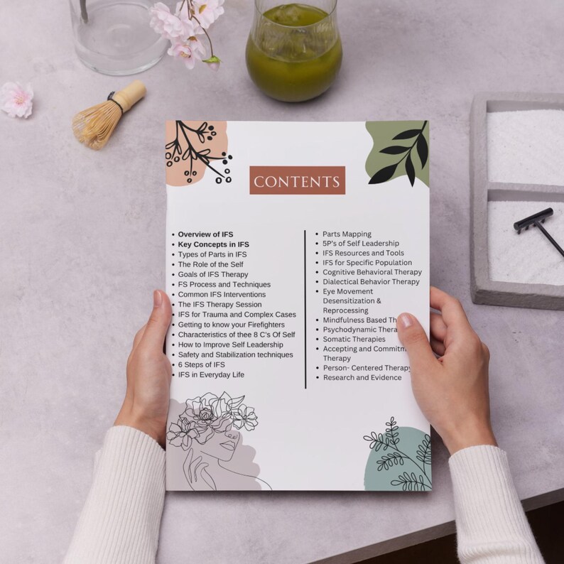 IFS Cheat Sheets: Internal Family Systems Therapy Guide (digital ...
