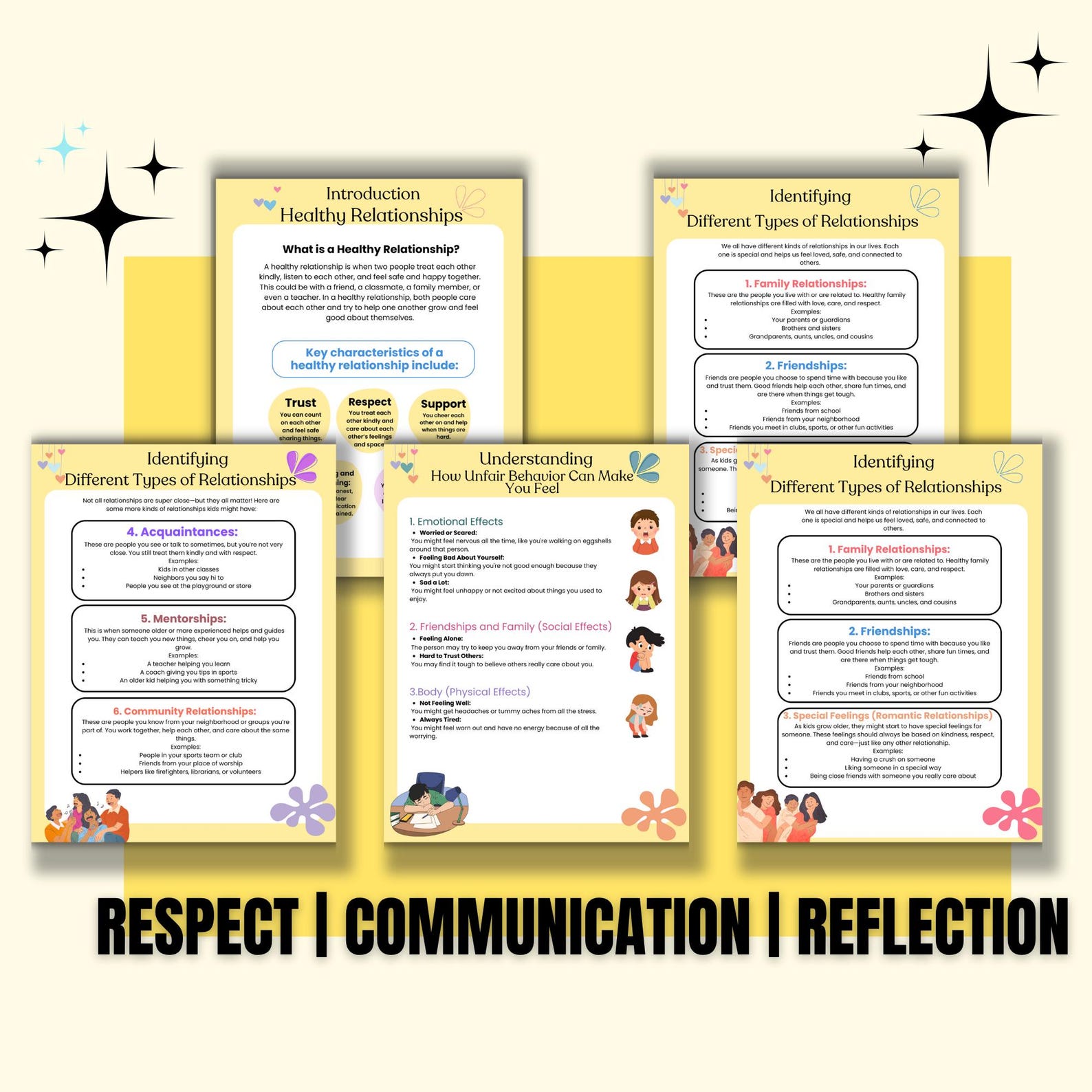 40+ Sheet Healthy Vs Unhealthy Relationship Book, Toxic Relationship ...