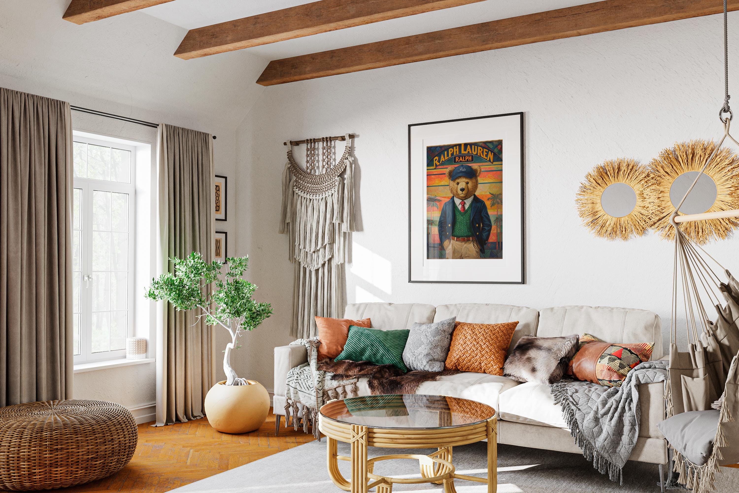 Vintage Ralph Lauren Poster Print | Vintage Wall Art | Vintage Ralph ...