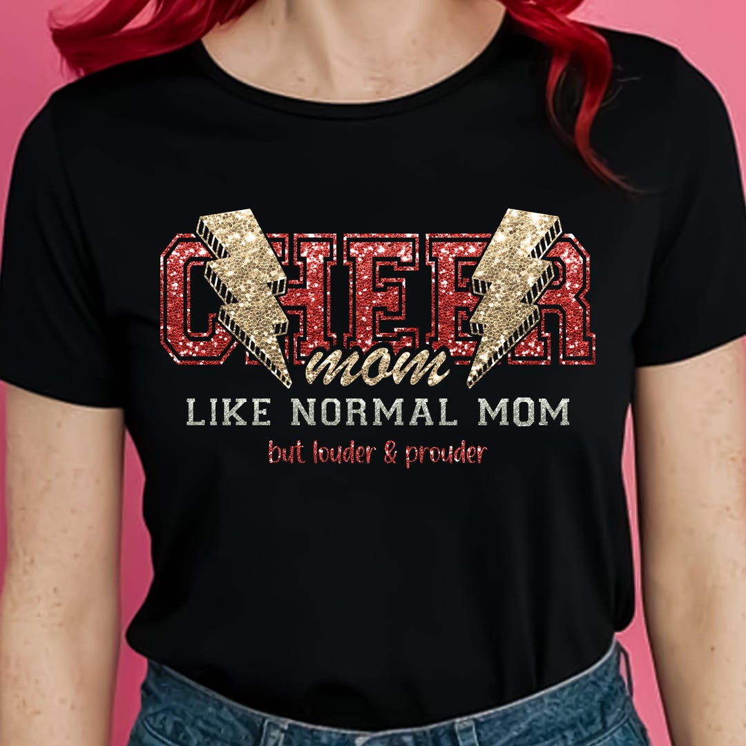 Glitter Sequin Cheer Mom PNG, Cheerleader SVG (digital Download) - Etsy