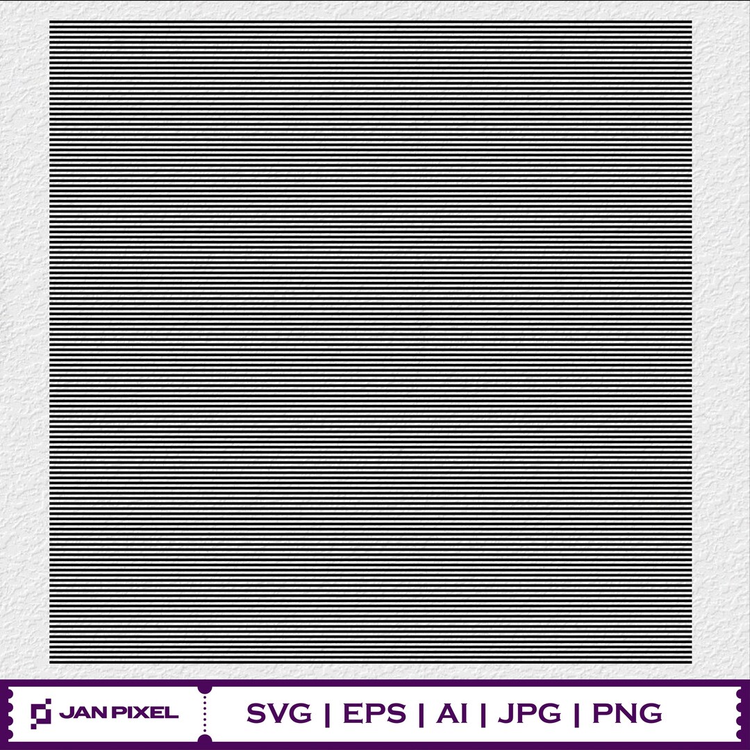 Horizontal Stripe Pattern SVG, Seamless Horizontal Lines Pattern ...