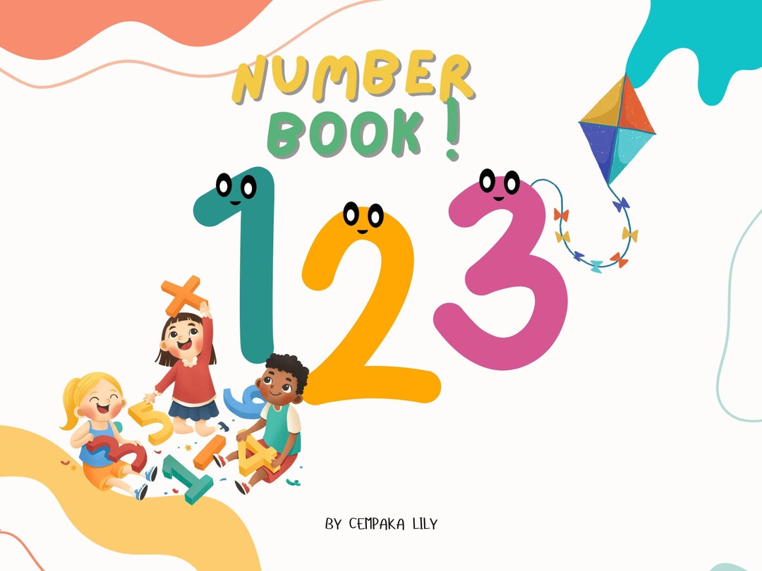 NUMBER BOOK - Etsy